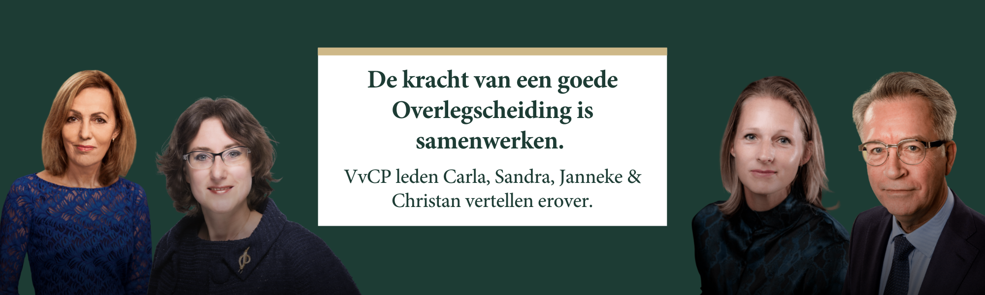 Expat Overlegscheiding met Sandra, Janneke, Christan en Carla - VvCP